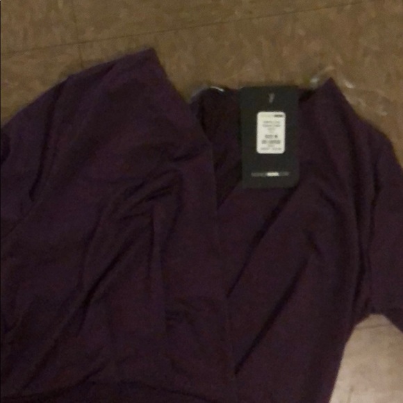 Dresses | Sexy Plum Color Dress With Split | Poshmark